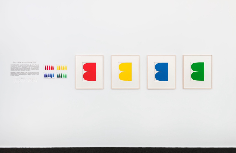 Ellsworth Kelly at Gemini: An Exploration of Color - | Exhibitions ...